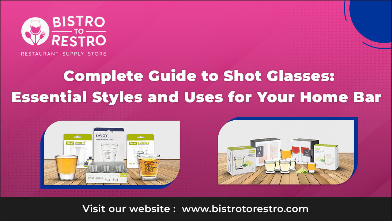 Shot Glass Designs and Functions for Your Home Bar